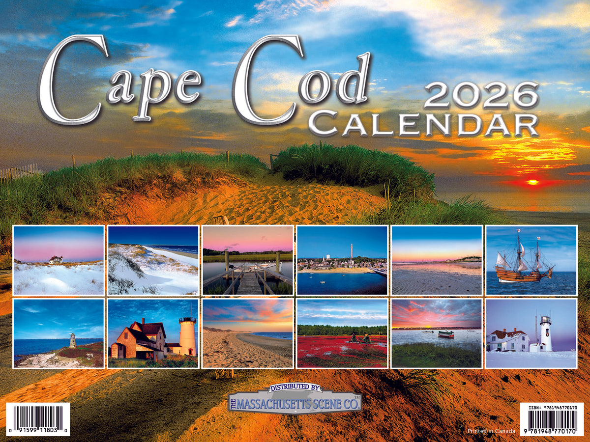 2026 Cape Cod Calendar – Klein Souvenirs